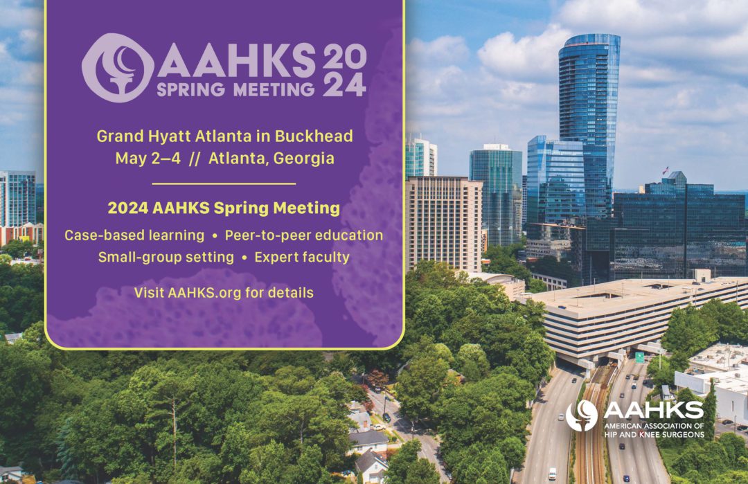 2024 AAHKS Spring Meeting Exhibitor Application | AAHKS